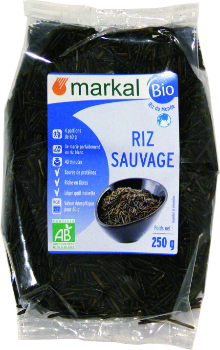 Riz sauvage bio - MARKAL - FranceNature